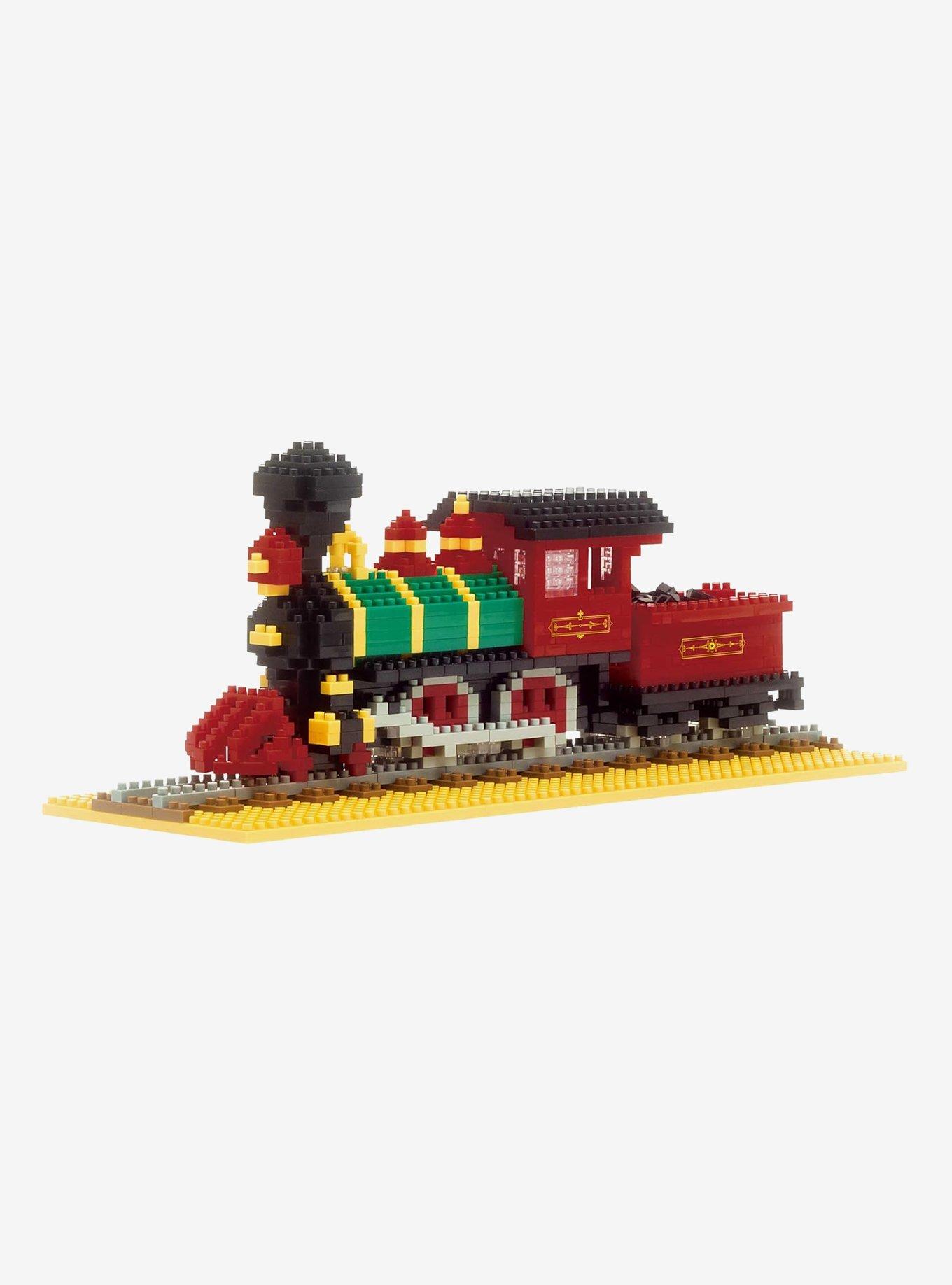 Kawada Nanoblock Steam Locomotive 4-4-0 Build Kit | BoxLunch