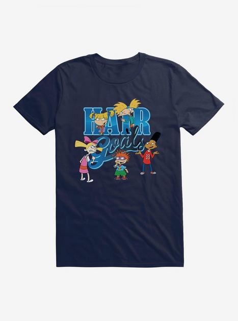 Nickelodeon 90's Hair Goals T-Shirt - BLUE | BoxLunch
