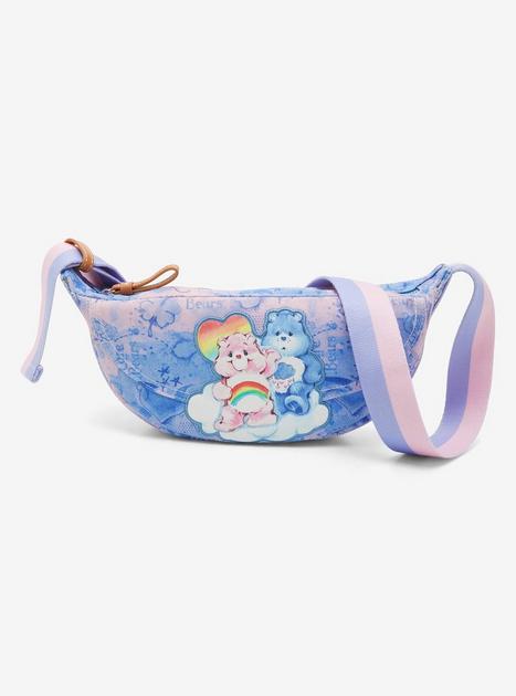Care Bears Cheer Bear & Grumpy Bear Convertible Crossbody Belt Bag ...