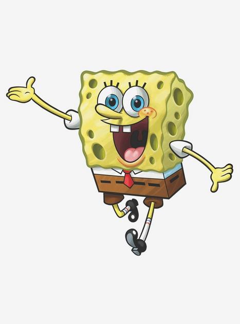 SpongeBob SquarePants Peel & Stick Giant Wall Decal | BoxLunch