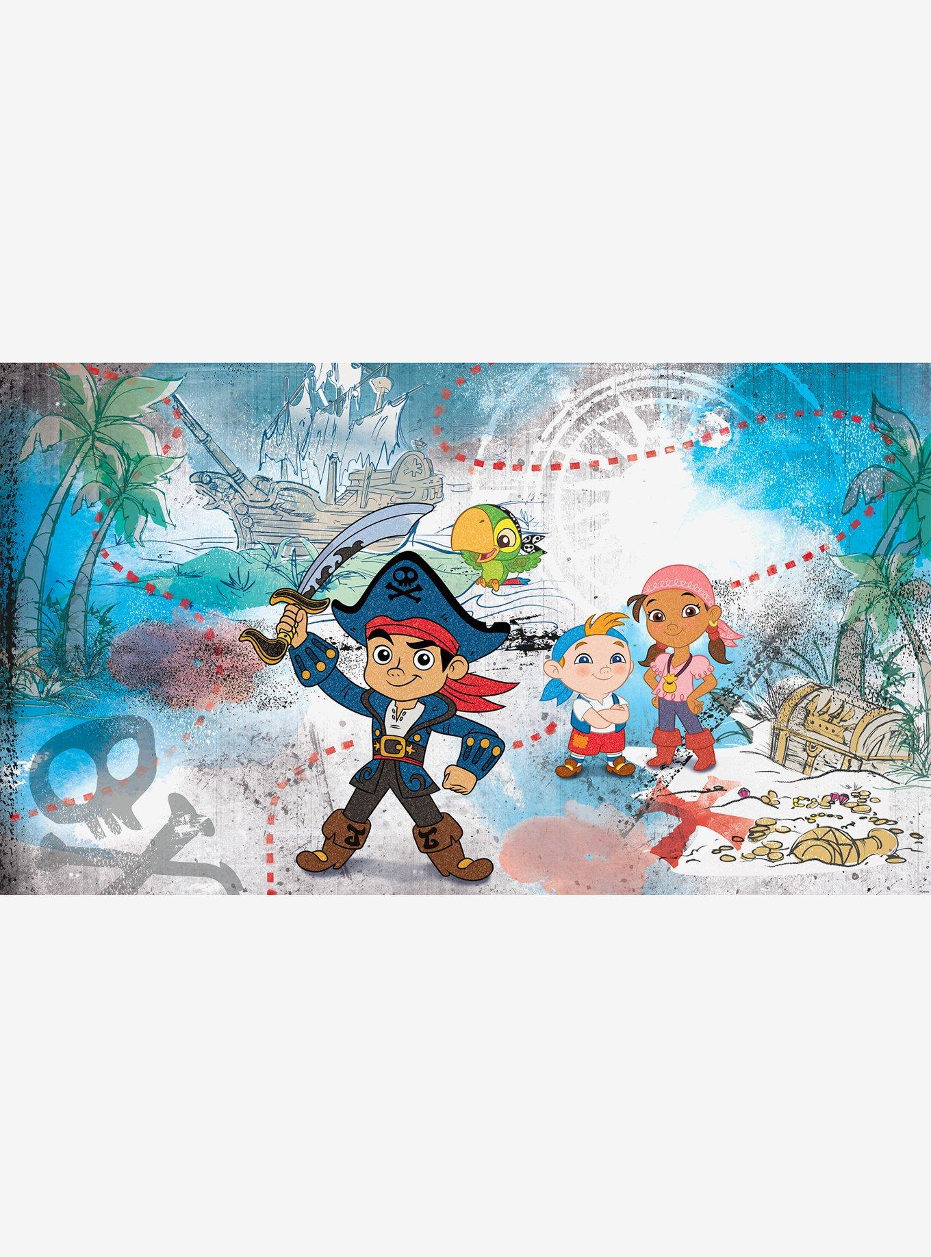 Disney Captain Jake and The Never Late Pirates XL Wall Mural | BoxLunch