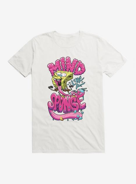 SpongeBob SquarePants Mind Like A Sponge T-Shirt - WHITE | Hot Topic