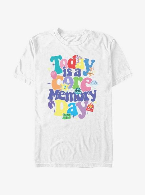 Disney Pixar Inside Out 2 Core Day T-Shirt - WHITE | BoxLunch