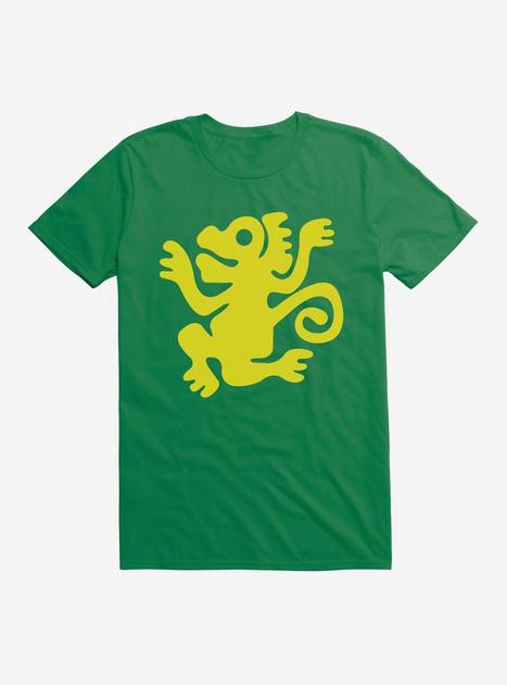 Legends Of The Hidden Temple Green Monkeys T-Shirt - GREEN | Hot Topic