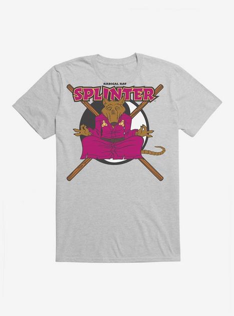 Teenage Mutant Ninja Turtles Splinter Radical Rat T-Shirt - GREY | Hot ...