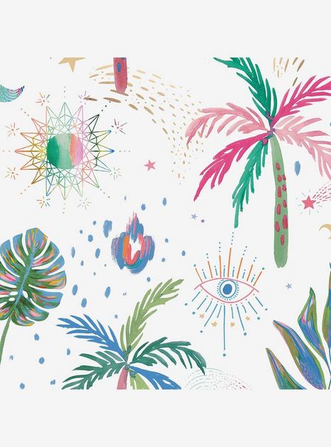 EttaVee Nuit Tropicale Peel & Stick Wallpaper | Hot Topic