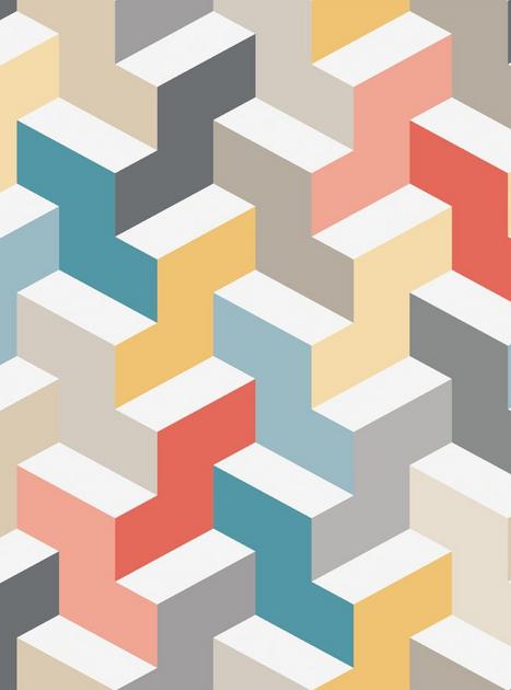 Steps 3D Peel & Stick Wallpaper | Hot Topic