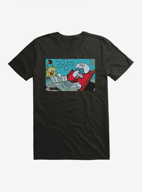 SpongeBob SquarePants Squidward Tanning T-Shirt | Hot Topic