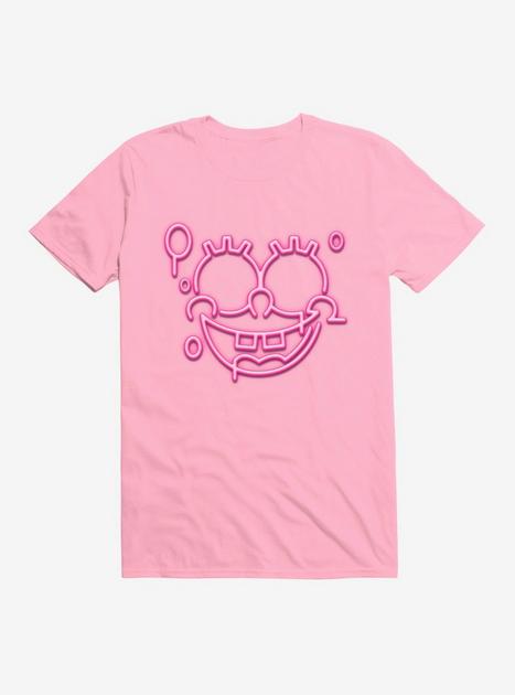 SpongeBob SquarePants Neon Light SpongeBob T-Shirt - PINK | Hot Topic