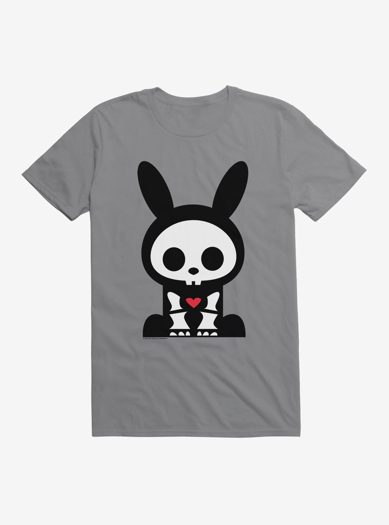 Skelanimals Jack The Rabbit T-Shirt - GREY | Hot Topic