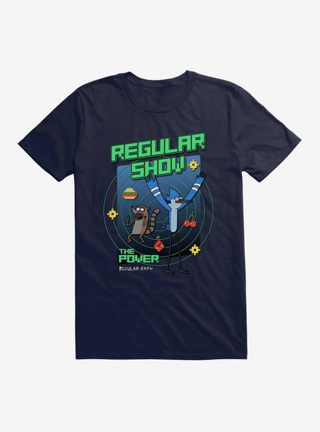 Regular Show The Power T-Shirt - BLUE | Hot Topic