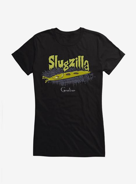 Coraline Slugzilla Girls T-Shirt - BLACK | Hot Topic