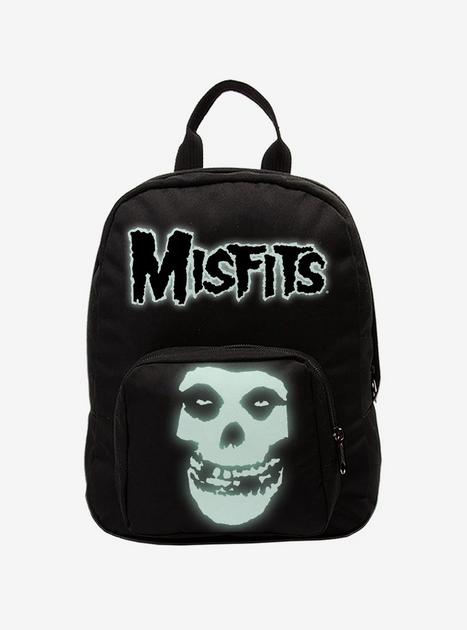 Rocksax Misfits Fiend 'Glow in the Dark' Mini Backpack | Hot Topic