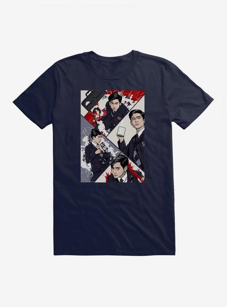The Umbrella Academy Number Five Comic T-Shirt - BLUE | Hot Topic