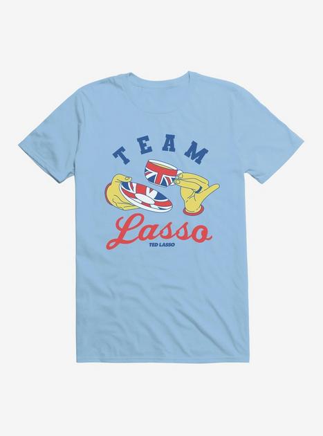 Ted Lasso Team Lasso Tea T-Shirt - BLUE | Hot Topic
