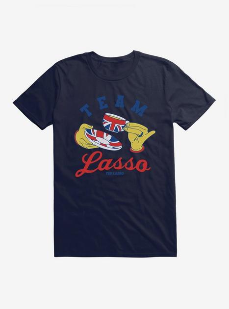 Ted Lasso Team Lasso Tea T-Shirt - BLUE | Hot Topic