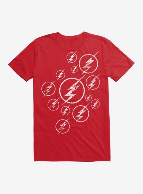 DC Comics The Flash Flash Logo T-Shirt - RED | Hot Topic