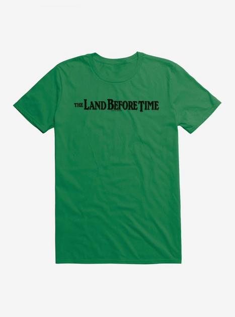 The Land Before Time Title Logo T-Shirt - GREEN | Hot Topic