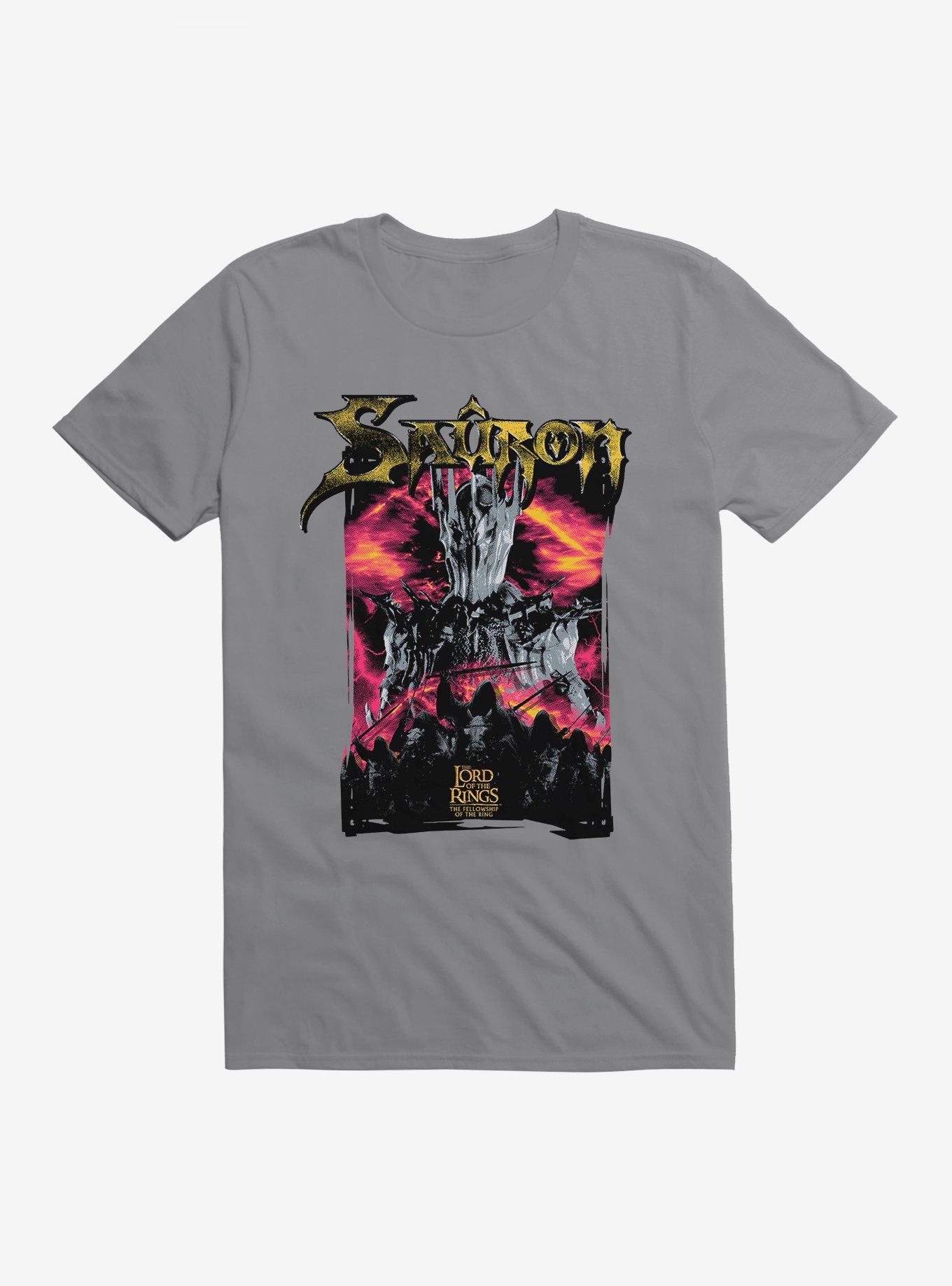 The Lord Of The Rings Sauron T-Shirt - GREY | Hot Topic