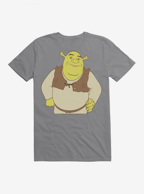 Shrek Smiling Shrek T-Shirt - GREY | Hot Topic