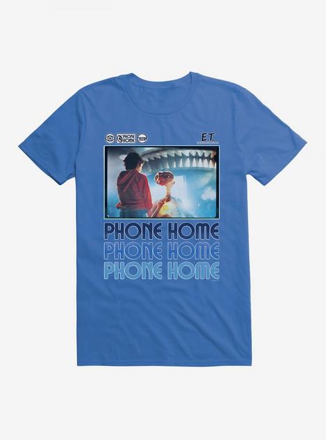 E.T. 40th Anniversary Phone Home Movie Still T-Shirt - BLUE | Hot Topic