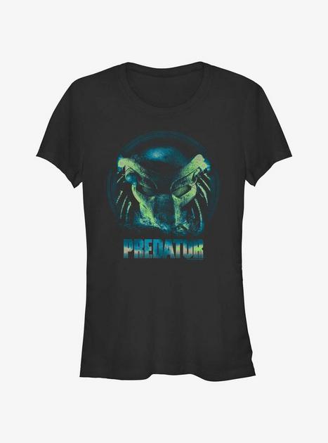 Alien Predator Circle Pose Girls T-Shirt - BLACK | Hot Topic