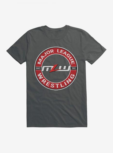 Major League Wrestling Circle Logo T-Shirt - GREY | Hot Topic
