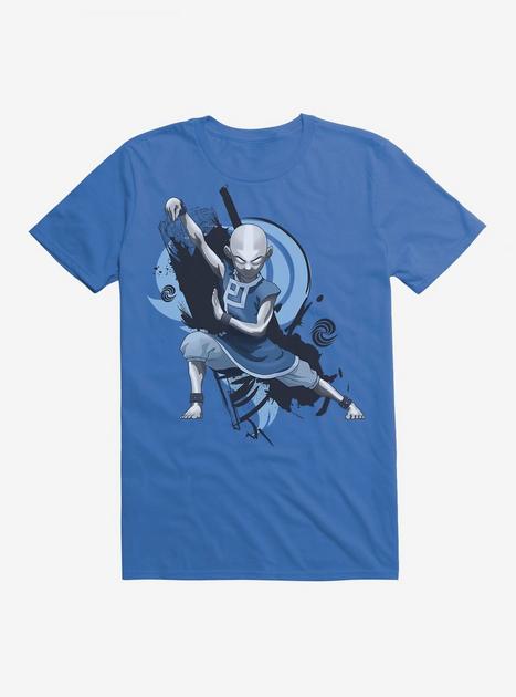 Avatar: The Last Airbender Avatar State Pose T-Shirt - BLUE | Hot Topic