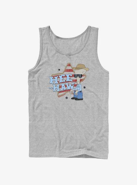 American Dad Howdy Roger Tank - GREY | Hot Topic