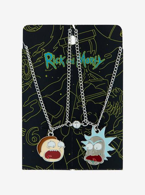 Rick And Morty Duo Best Friend Necklace Set | Hot Topic