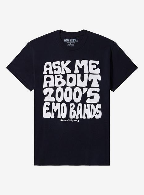 2000's Emo Bands T-Shirt By Doodle By Meg | Hot Topic