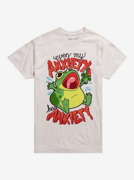 Anxious Frog T-Shirt By CTKR Studio | Hot Topic
