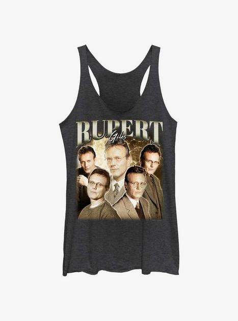 Buffy The Vampire Slayer Rupert Giles Retro Girls Tank - BLACK | Hot Topic