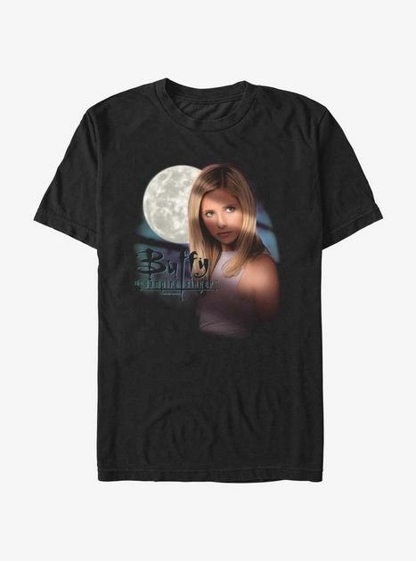 Buffy The Vampire Slayer Buffy Night Portrait T-Shirt - BLACK | Hot Topic