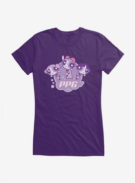 Powerpuff Girls PPG Logo Girls T-Shirt - PURPLE | Hot Topic