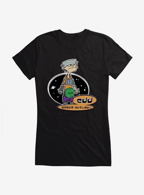 Ed, Edd N Eddy Space Outlaw Edd Girls T-Shirt - BLACK | Hot Topic