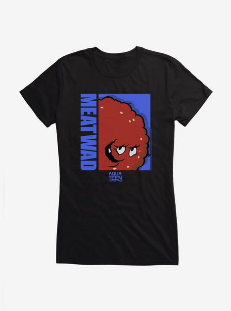 Aqua Teen Hunger Force Meatwad Girls T-Shirt - BLACK | Hot Topic