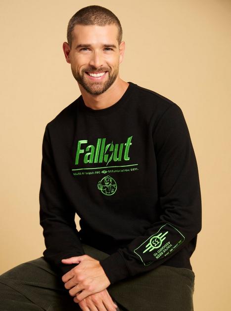 Fallout Pip-Boy Embroidered Crewneck | BoxLunch
