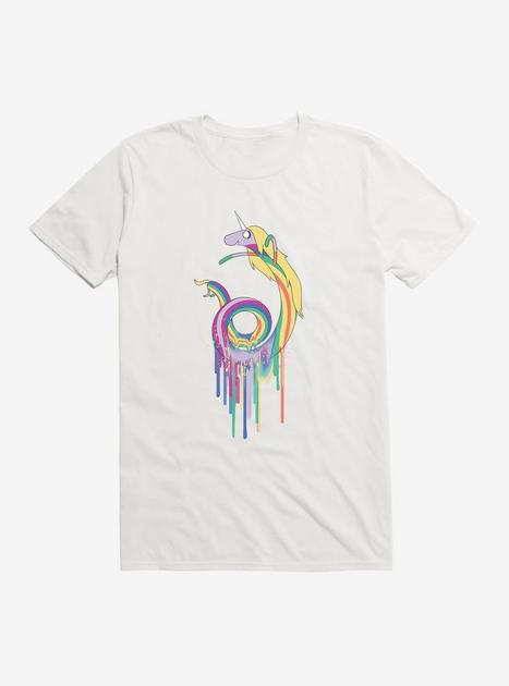 Adventure Time Lady Rainicorn Drip T-Shirt - WHITE | Hot Topic