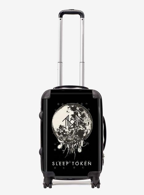 Rocksax Sleep Token The Summoning Black Luggage Cabin Bag | Hot Topic