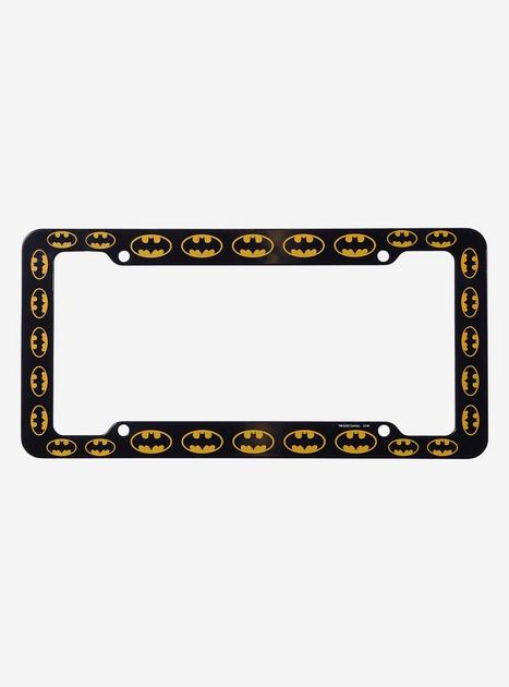 DC Comics Batman Logo Allover Print License Plate Frame | BoxLunch