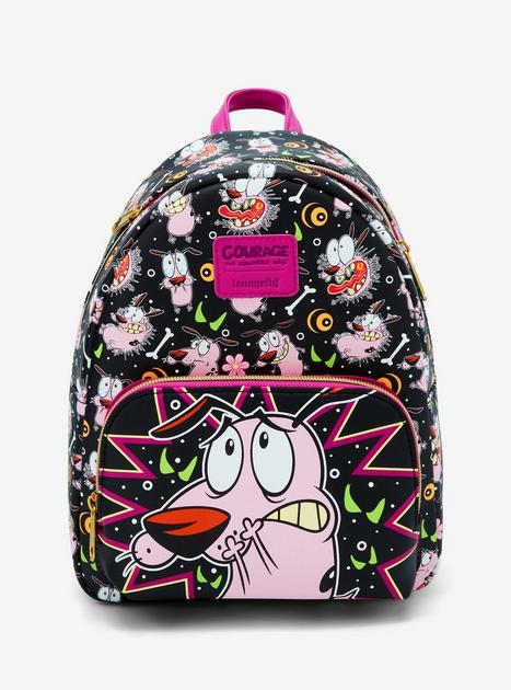 Loungefly Courage The Cowardly Dog Mini Backpack | Hot Topic