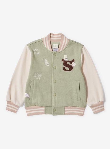 DreamWorks Shrek Icons Toddler Varsity Jacket - BoxLunch Exclusive ...