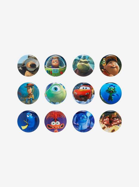 Disney Pixar Characters Blind Box Button | Hot Topic