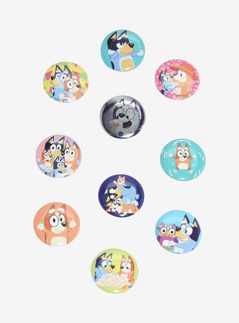 Bluey Character Blind Bag Mini Buttons | Hot Topic