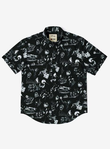 RSVLTS x Nightmare Before Christmas "Your Worst Nightmare" Button-Up ...