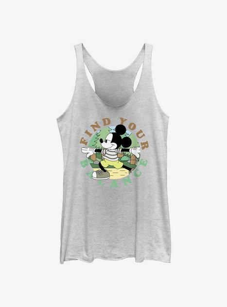 Disney Mickey Mouse Find Your Balance Girls Tank - WHITE | Hot Topic