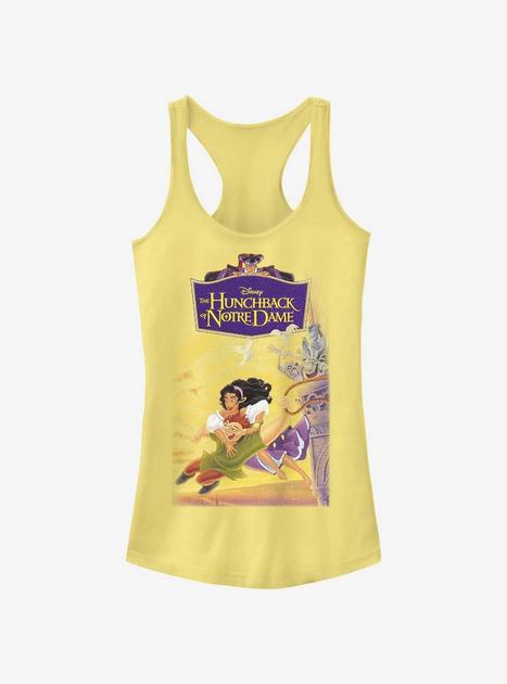 Disney The Hunchback Of Notre Dame Cover Girls Tank Yellow Hot Topic