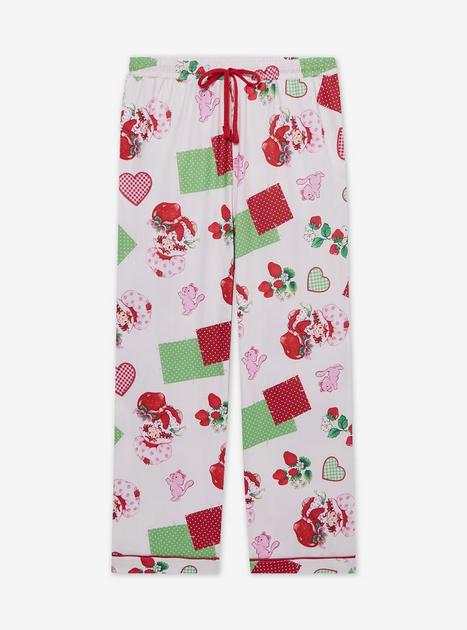 Strawberry Shortcake Patchwork Strawberry Hearts Allover Print Women's ...