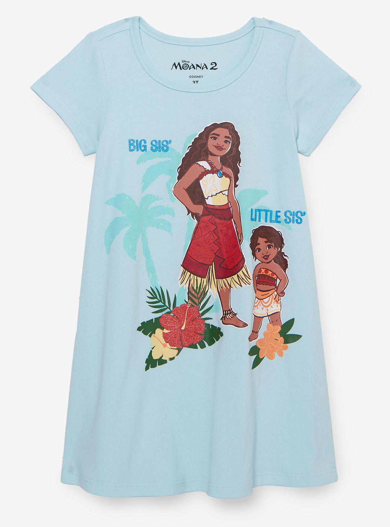 Disney Moana 2 Moana & Simea Toddler T-Shirt Dress | BoxLunch